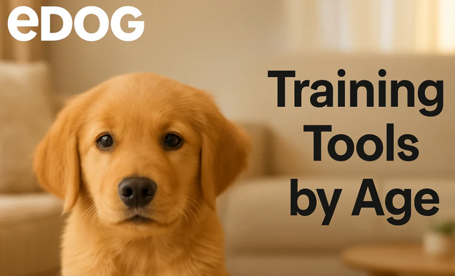 Dog Training Tools by Age | Training Guide | eDog